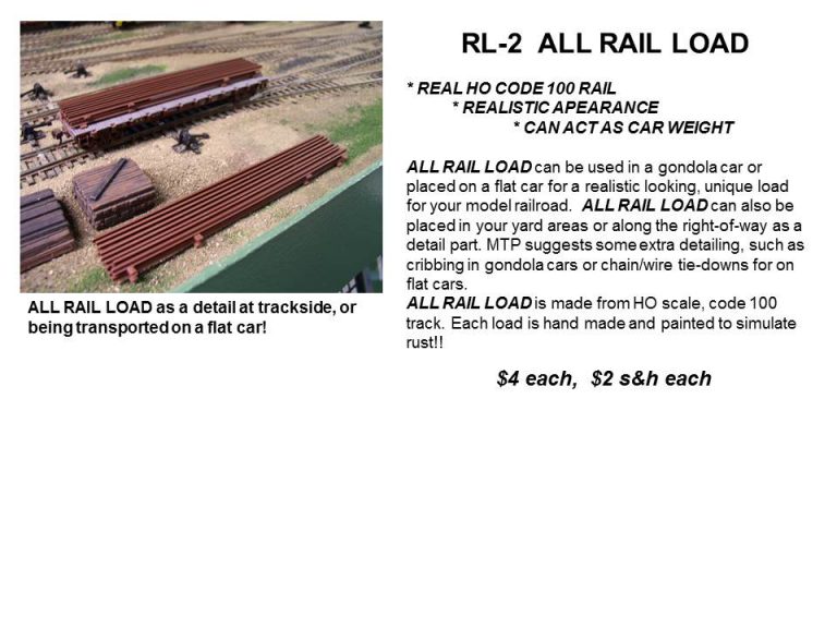 All Rail Load – MTP – Model Train Products
